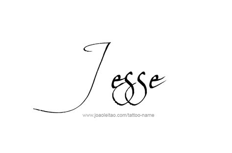 Jesse Name Tattoo Designs