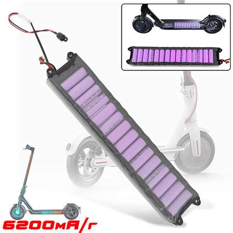 Аккумулятор батарея для электросамоката 6200 mAh литиевая батарея для ...