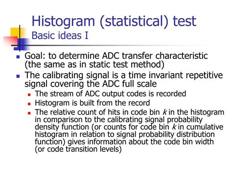 Ppt Introduction To Adc Testing I Definition Of Basic Parameters