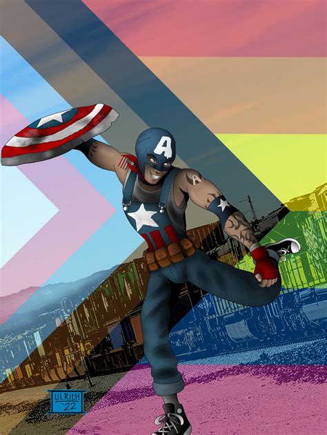 Captain America Aaron Fischer By Batcanuck929 On Deviantart