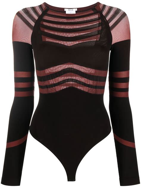 Wolford Body Lines String Bodysuit Farfetch