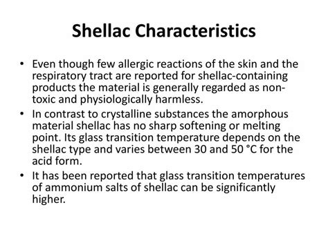 Shellac Powerpoint Slides Learnpick India