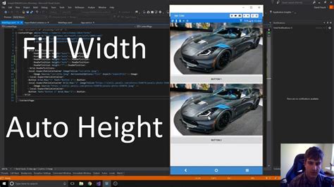 Stack Layout Grid Image Fill Width In Xamarin Forms Part 2 Youtube