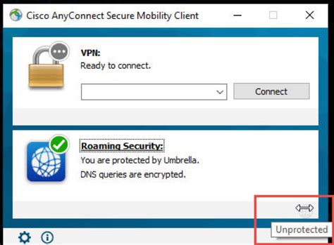 Cisco Anyconnect Client 4 8 01090 Reports Web Protection As Unprotected