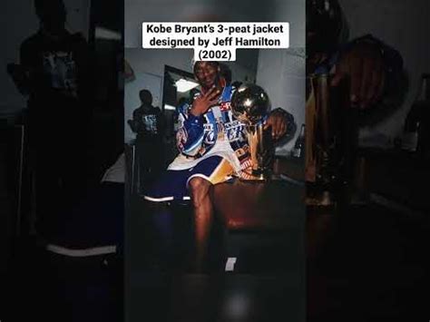 Kobe Bryants 3 Peat Jacket Designed By Jeff Hamilton 2002