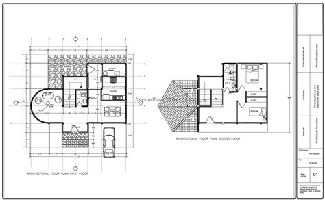 Two Storey House Plans Pdf Free Cad Drawings