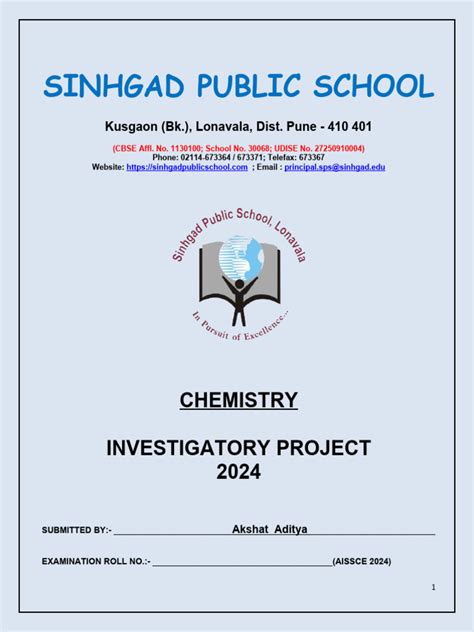 Chemistry Project Class 12 Pdf Wax Oil