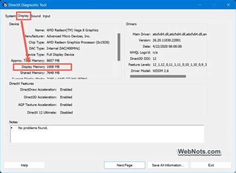 4 Ways To Check Vram Size In Windows 11 Webnots