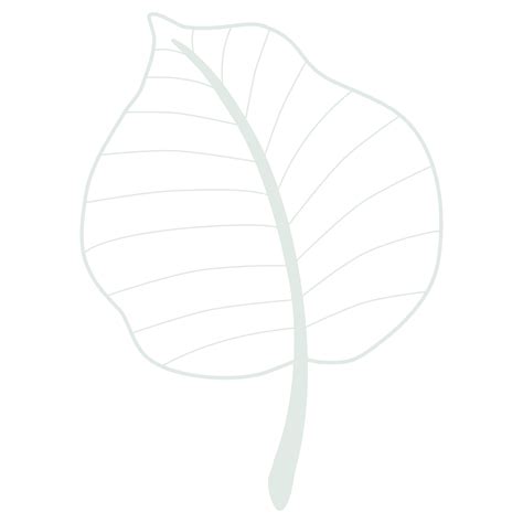 Line Art Leaf Png 23225244 Png