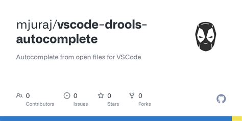 GitHub Mjuraj Vscode Drools Autocomplete Autocomplete From Open Files For VSCode