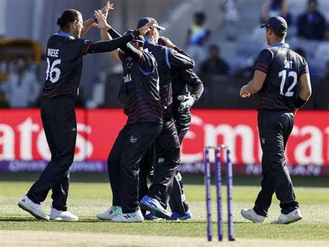 Wiese Shines As Namibia Clinch Thrilling T20 World Cup Super Over Win