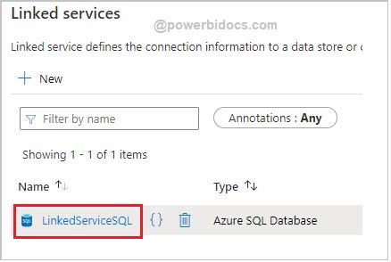 Creating Linked Services In Azure Data Factory Power BI Docs