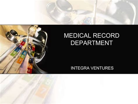 Medical Records Ppt Pptx