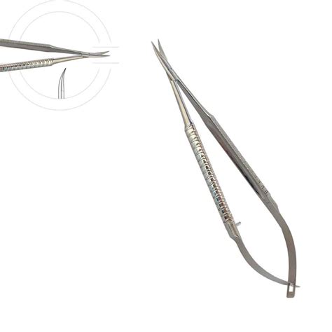 Tijera Castroviejo Curva 14cm MT VET Medicon Veterinario