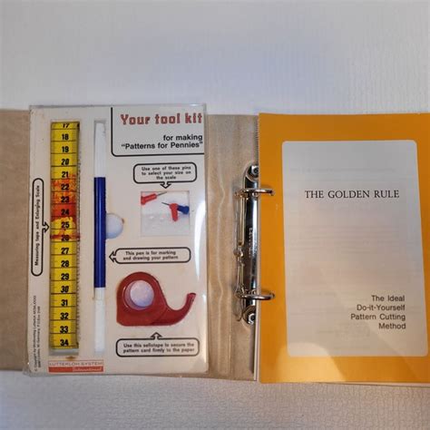 Lutterloh The Golden Rule Pattern System Etsy
