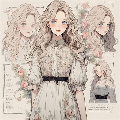 ⋆𐙚₊˚⊹♡ การออกแบบตัวละคร ภาพวาด วาดเขียน