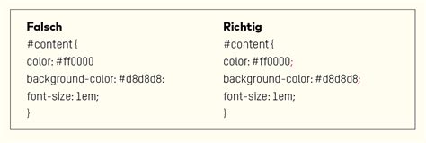 Typische Css Fehler Und Wie Man Sie Vermeidet › Page Online