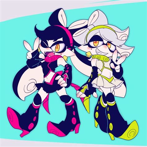 Alternate Costume For The Squid Sisters Squid Sisters Splatoon