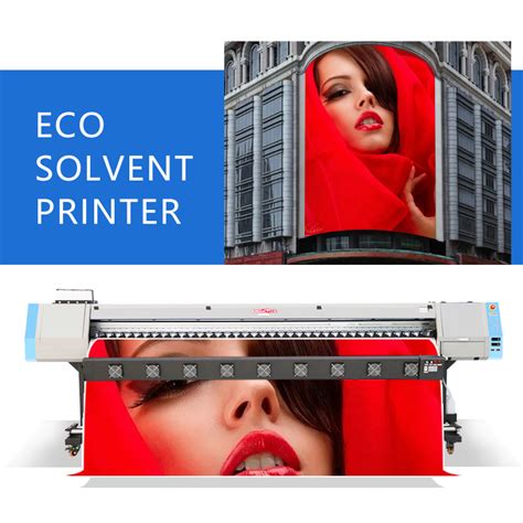 Manufacture Kingjet Automatic M M I Head FT FT M Canvas Printer Eco Solvent