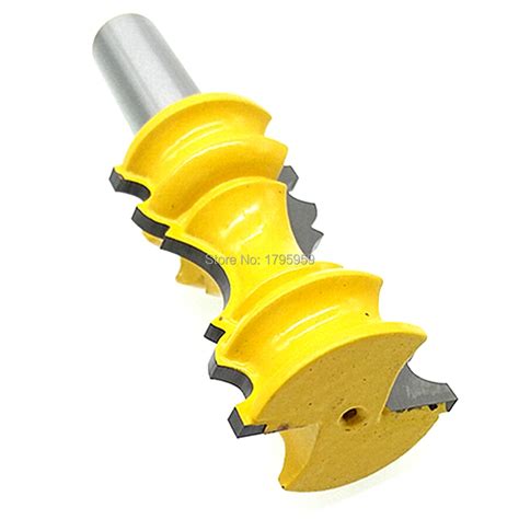 12 Inch Shank 2 Chair Rail Molding Router Bit Woodworking Cutter