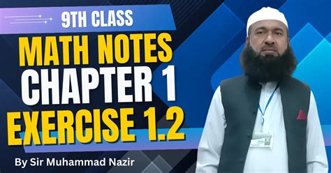 9th Class Math Chapter 1 Exercise 1 2 Real Numbers Rationalization And Square Roots Explained