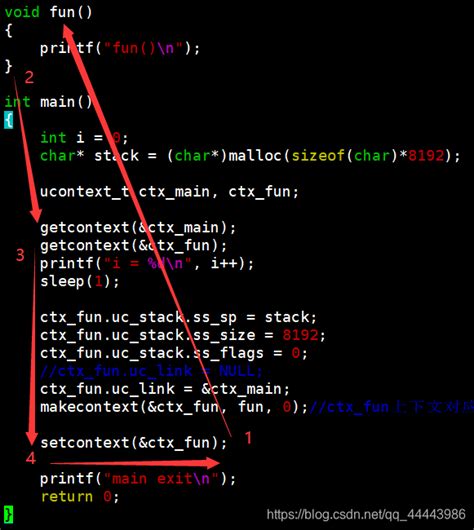 Linux Ucontext族函数的原理及使用ucontext排查短促 Csdn博客