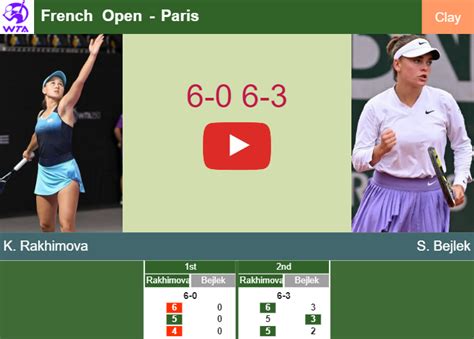 Unforgiving Kamilla Rakhimova Thumps Bejlek In The 1st Round To Collide