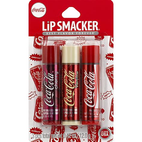 Lip Smacker Lip Balm Coca Cola Coca Cola Cherry Coca Cola Vanilla 3