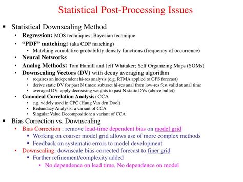 Ppt Statistical Downscaling Approach And Its Application In Emc Powerpoint Presentation Id632386