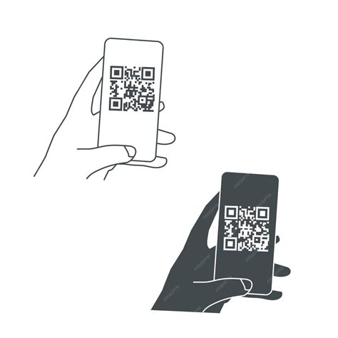Premium Vector Qr Code Scanning Concept Icon Stock Illustration