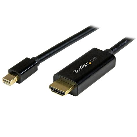 Startech Mini Displayport To Hdmi Converter Cable 3 Ft 1m 4k