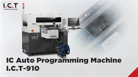 High Speed Auto Ic Programming Machine Ic Burning Machine Ic Chip Programmer And Ic Burner Youtube