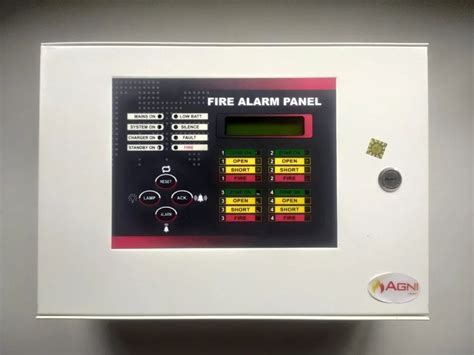Mild Steel Ms Agni Conventional 12 Zone Fire Alarm Panel At ₹ 8450