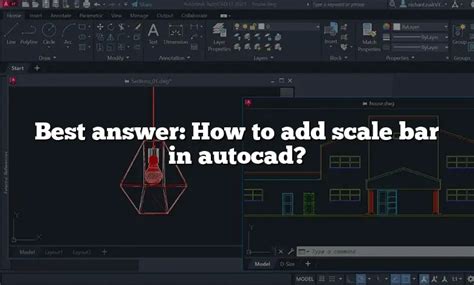 Best Answer How To Add Scale Bar In Autocad CADdikt