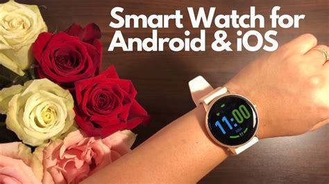Smart Watch For Android IOS Phones Unboxing And Product Review YouTube