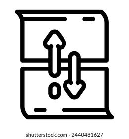 Scroll Hijacking Ux Ui Design Line Stock Vector Royalty Free Shutterstock