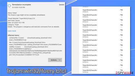Remove Trojan Win32 Fuery B Cl Virus Removal Guide Free Instructions