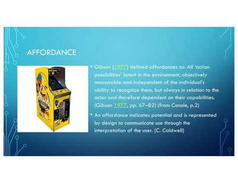 Affordance And Learning With Information Communication Technology Ppt