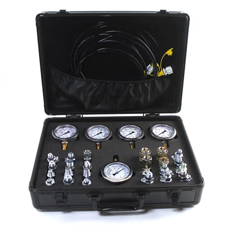 5 Gauges 110254060mpa Hydraulic Pressure Test Kits Aprilparts