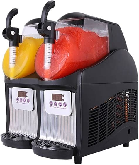 Jp Sariny業務用アイススラッシュマシン 25lx2 タンクフローズンドリンクマシン 300w 業務用