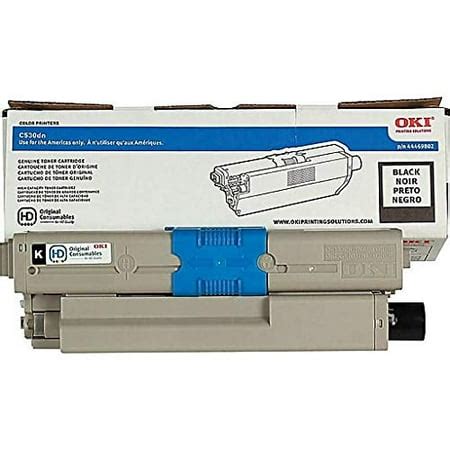 Oki 44469802 Black Toner Cartridge High Yield Walmart Canada