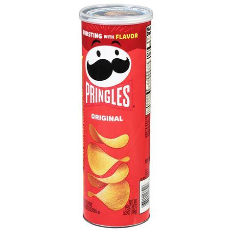 Pringles Potato Crisps Chips Lunch Snacks Snacks On The Go Original