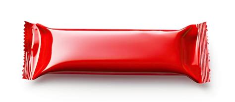 Premium Photo Empty Isolated Candy Wrapper On White Background