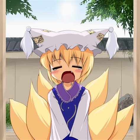 Yakumo Ran Touhou Drawn By Ryuushou Danbooru