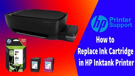 How To Replace Cartridge In HP Ink Tank Printer YouTube