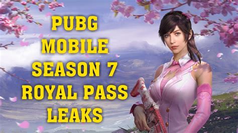 Pubg Mobile Season 7 Royal Pass Leaks New Emotes Leaks Youtube