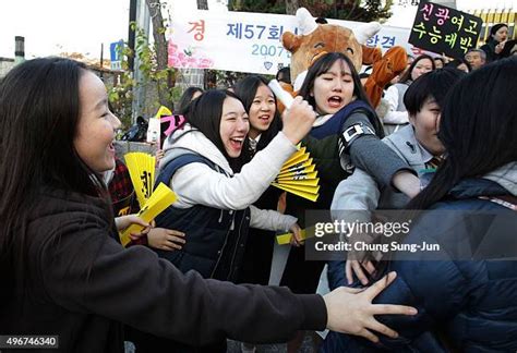 South Korean College Scholastic Ability Test Photos And Premium High