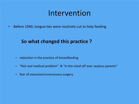 Ppt Impact On Breastfeeding Of Restrictive Lingual Frenulum