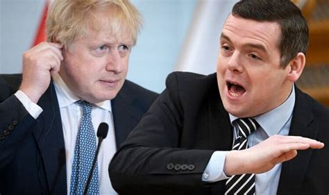Tory Civil War Erupts As Scottish Conservatives Refuse To Back Boris