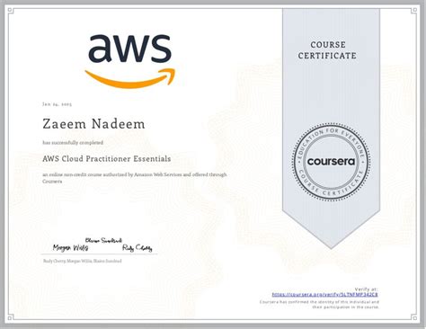 Aws Cloudcomputing Certification Awscloudpractitioner Learning… Zaeem Nadeem